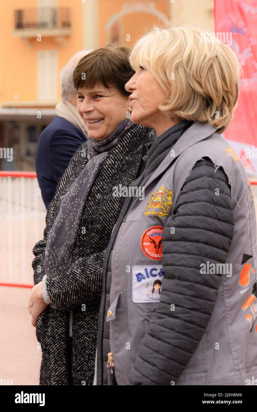 Monaco. 19th Mar, 2022. HSH the Princess Stephanie of Monaco and Mrs ...
