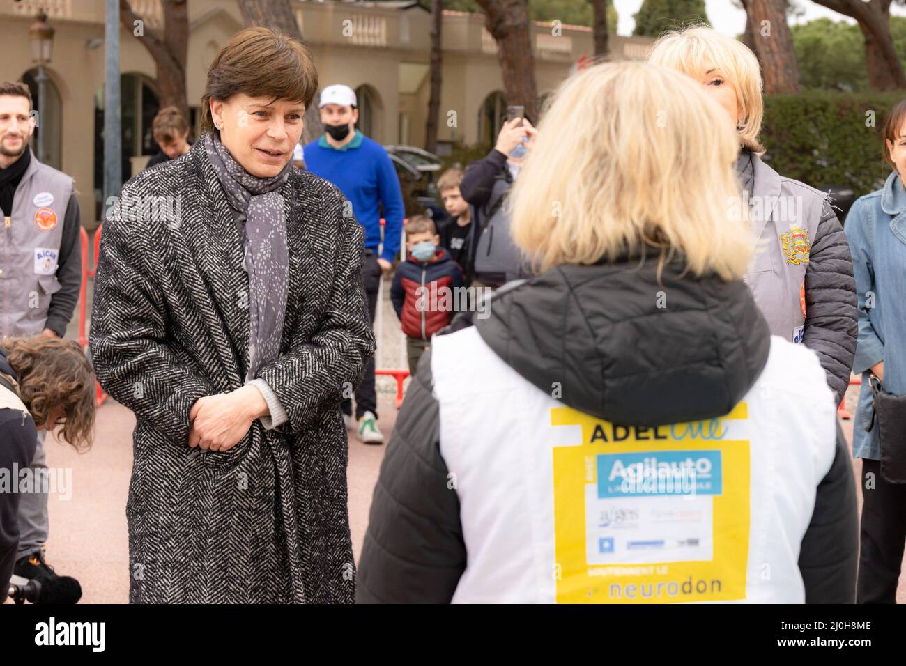 Monaco. 19th Mar, 2022. HSH the Princess Stephanie of Monaco and Mrs ...