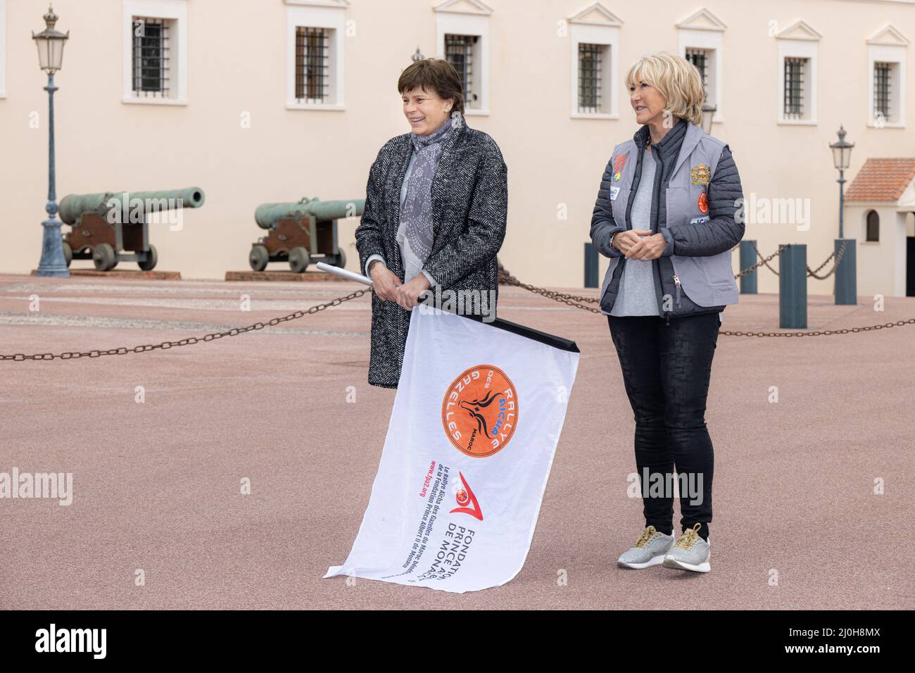 Monaco. 19th Mar, 2022. HSH the Princess Stephanie of Monaco and Mrs ...