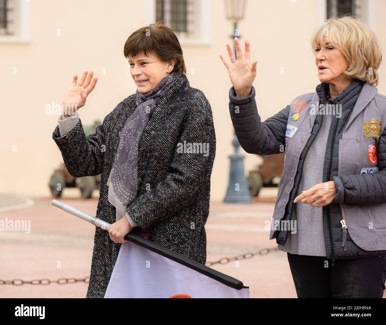 Monaco. 19th Mar, 2022. HSH the Princess Stephanie of Monaco and Mrs ...