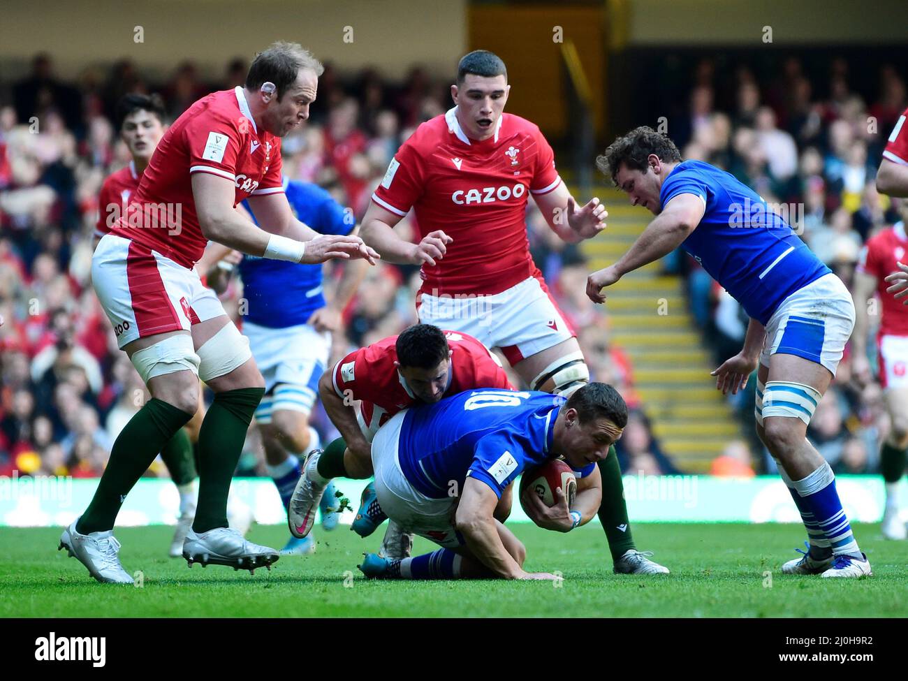 Paolo garbisi rugby hi-res stock photography and images - Alamy