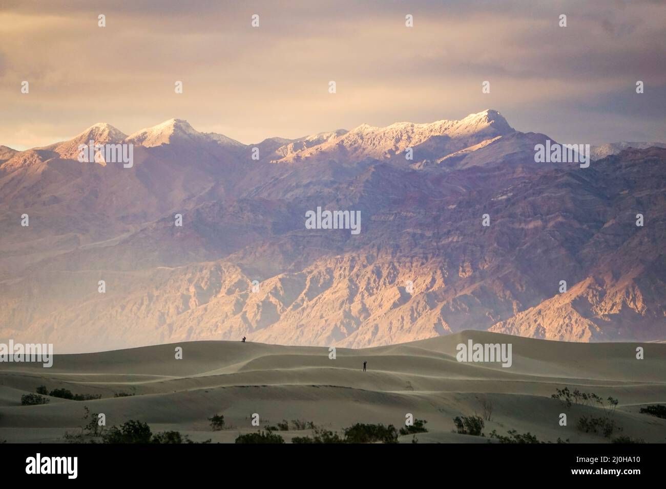 Beautiful landscape of lofty mountains in the morning Stock Photo - Alamy
