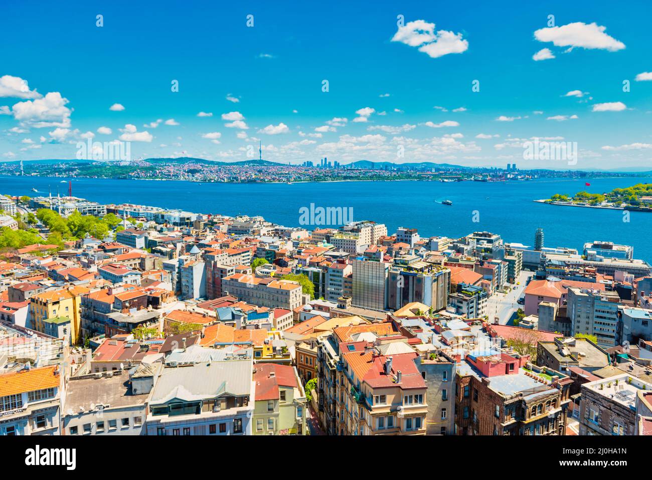 Istanbul city panorama Stock Photo - Alamy