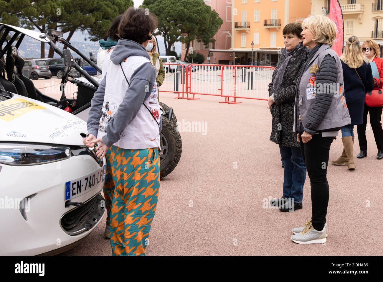 Monaco. 19th Mar, 2022. HSH the Princess Stephanie of Monaco and Mrs ...