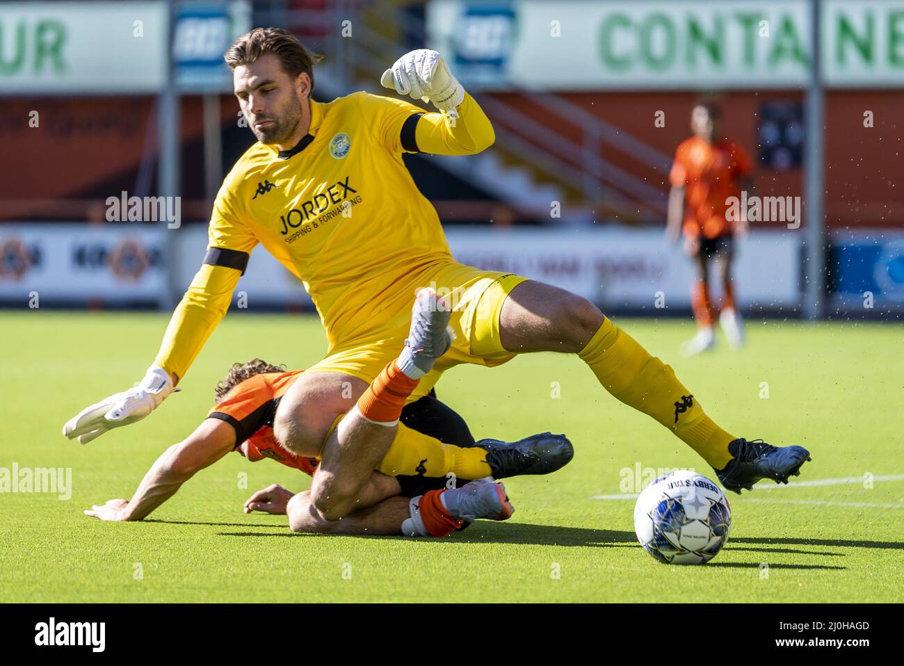 VOLENDAM, 19-03-2022, KRAS Stadion. Dutch Football, JACK'S LEAGUE ...