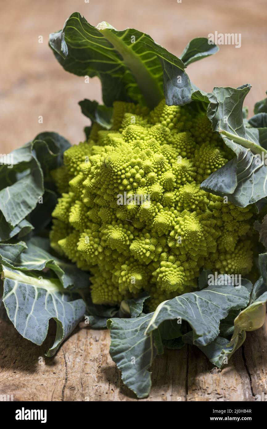 Close up fresh romanesco hi-res stock photography and images - Alamy