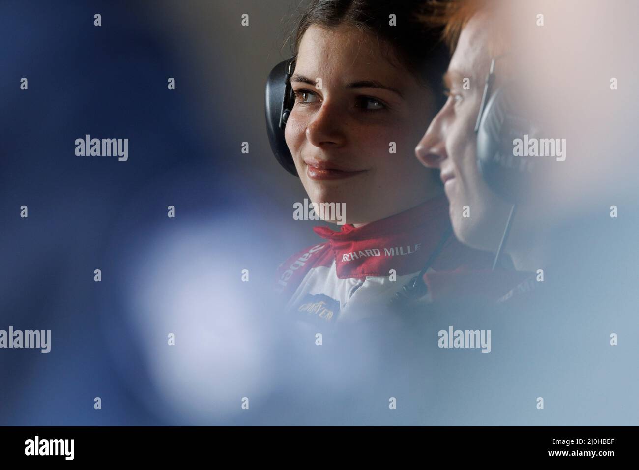 Sebring, USA. 18th Mar, 2022. WADOUX Lilou (fra), Richard Mille Racing ...