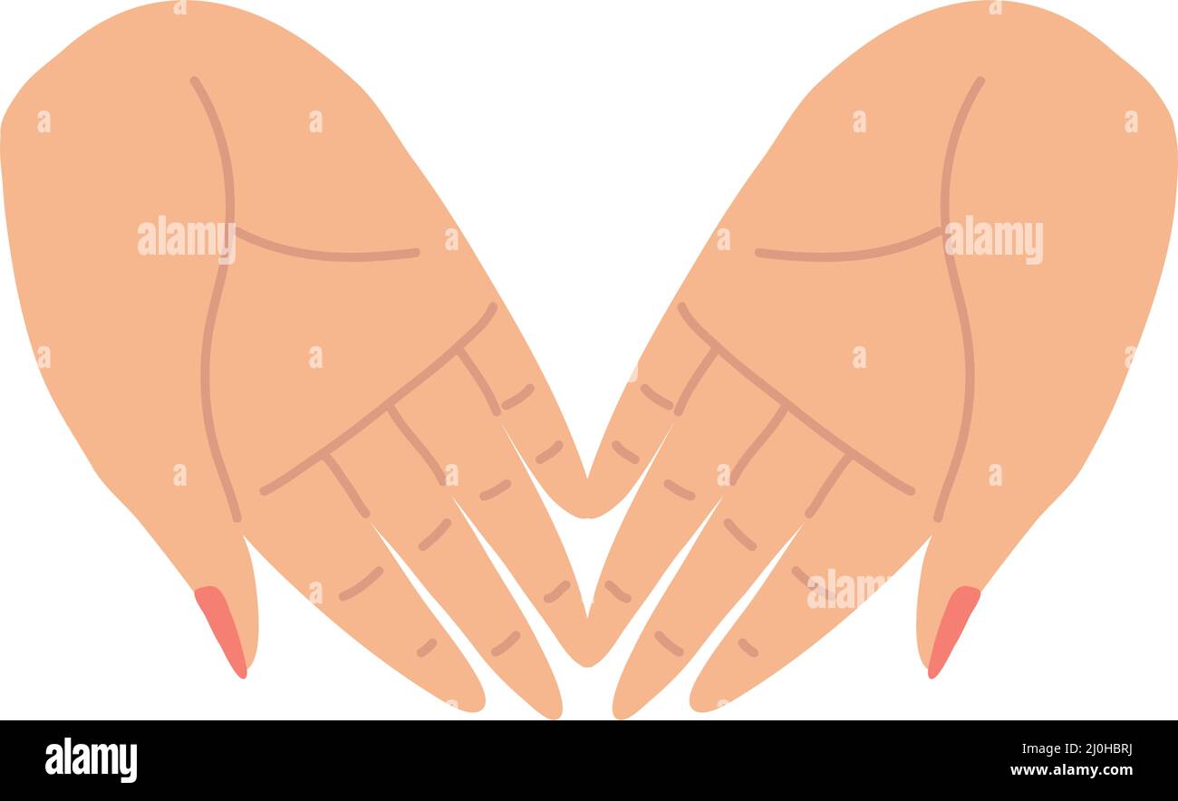 open female hands Stock Vector Image & Art - Alamy