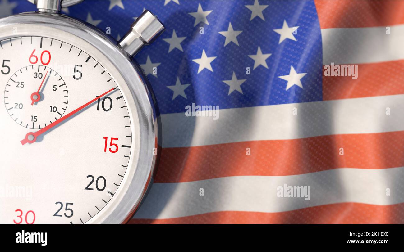 Running out of time clock hi-res stock photography and images - Alamy