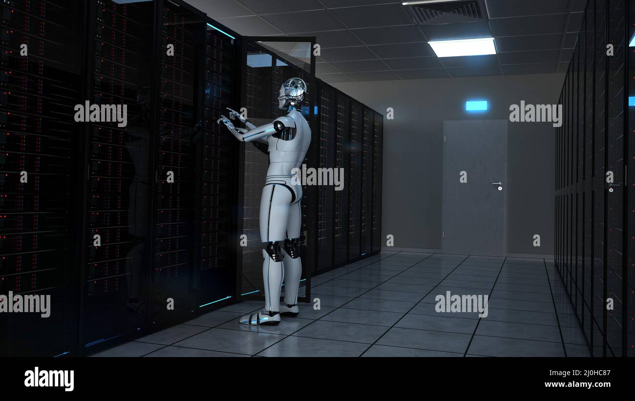 Data network maintenance hi-res stock photography and images - Alamy