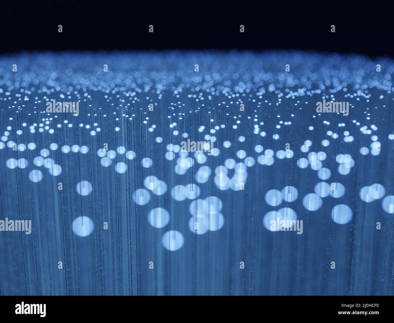 Fibre optic close up Stock Photo - Alamy