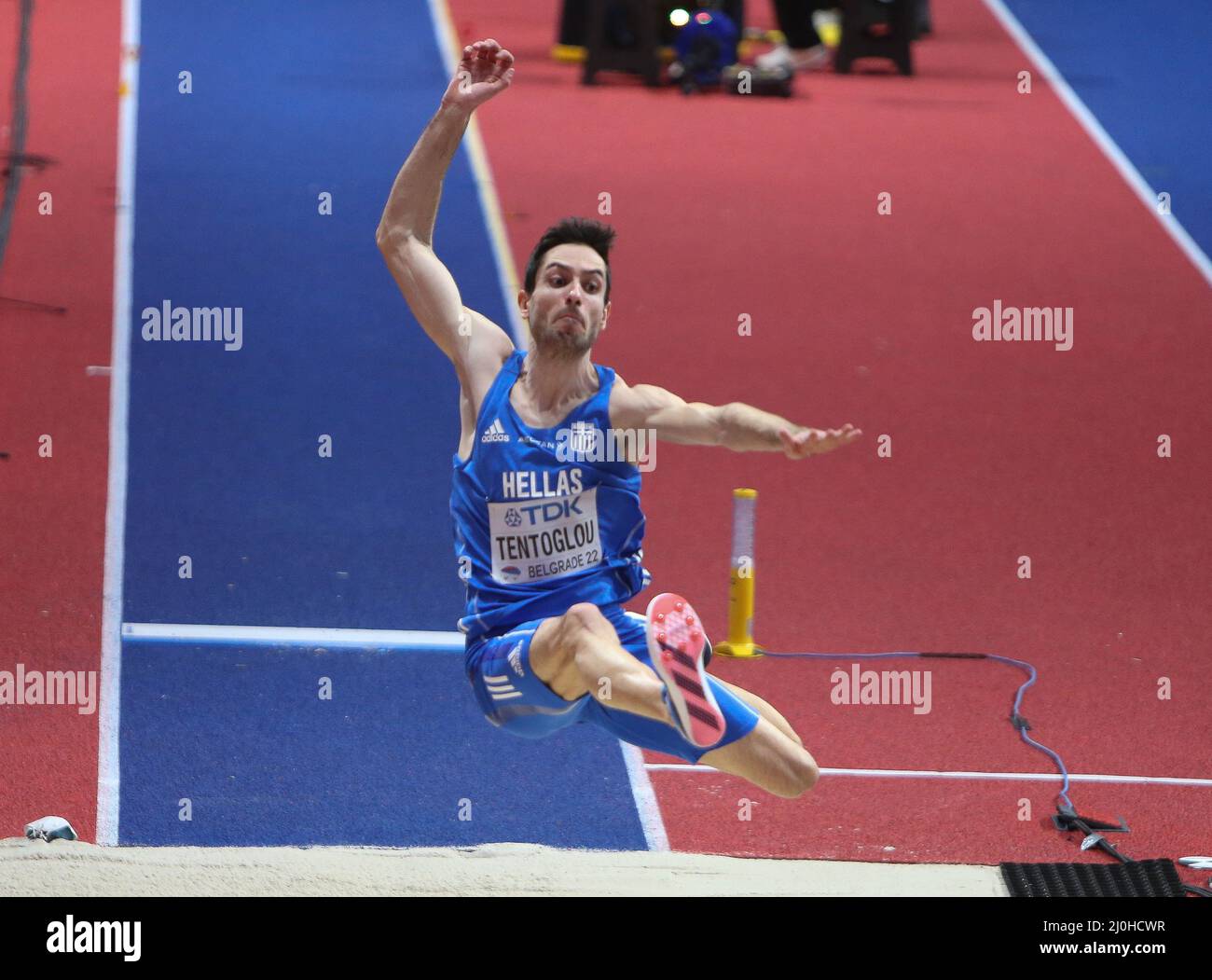 Miltiadis TENTOGLOU of Greece, Final Long Jump Men during the World ...