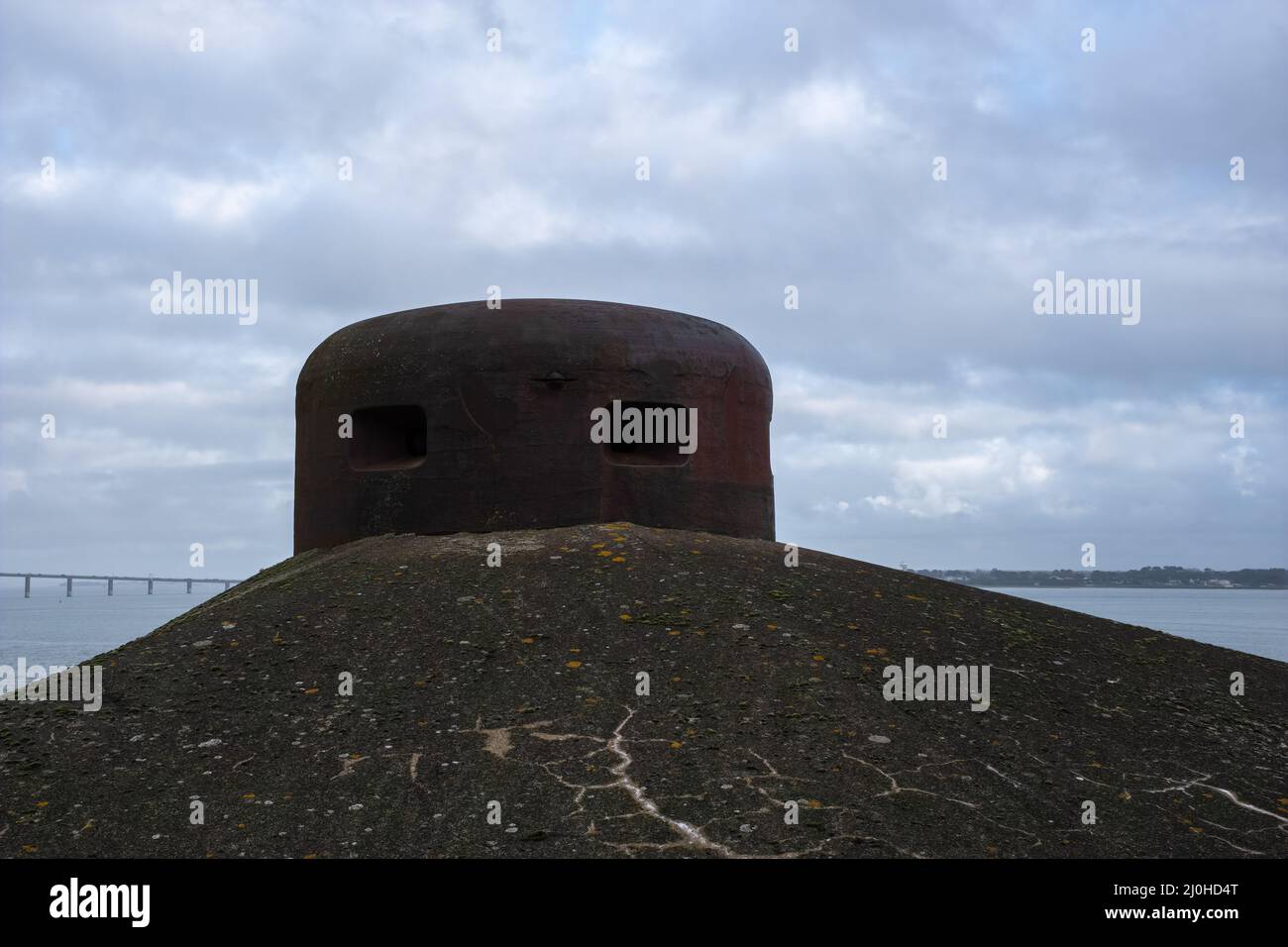 Fortified submarine pens hi-res stock photography and images - Alamy