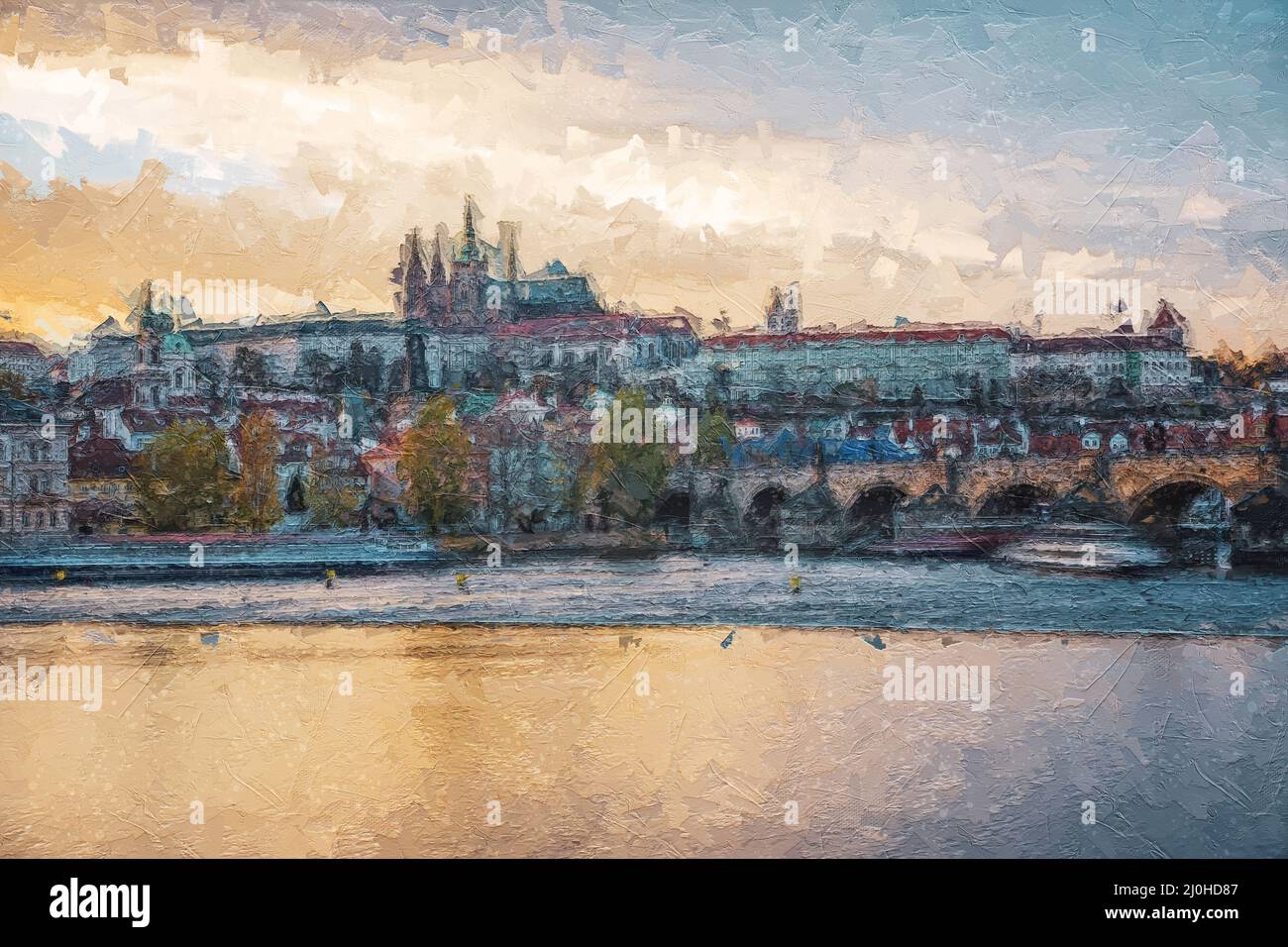 Old oil painting texture hi-res stock photography and images - Alamy