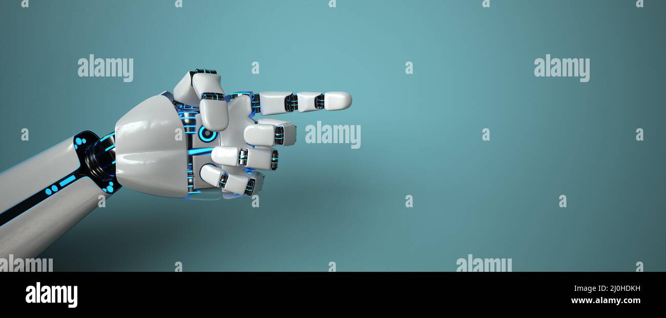 Hand cursor pointer 3d rendering hi-res stock photography and images ...