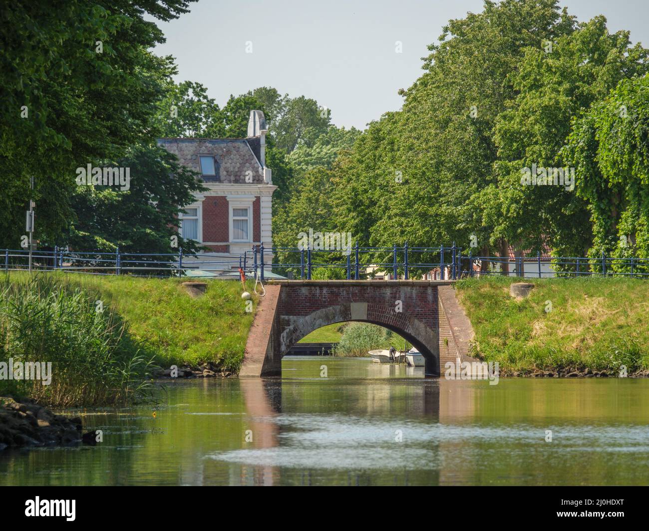 Bridge river small church hi-res stock photography and images - Alamy