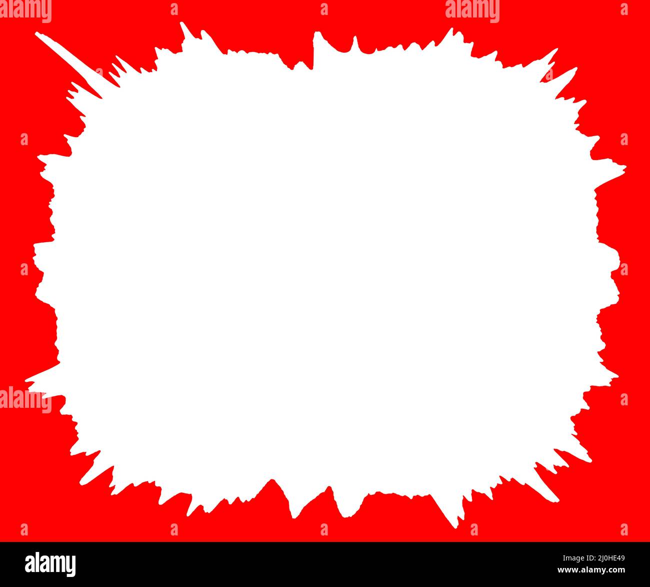 White splash on a red background Stock Photo - Alamy