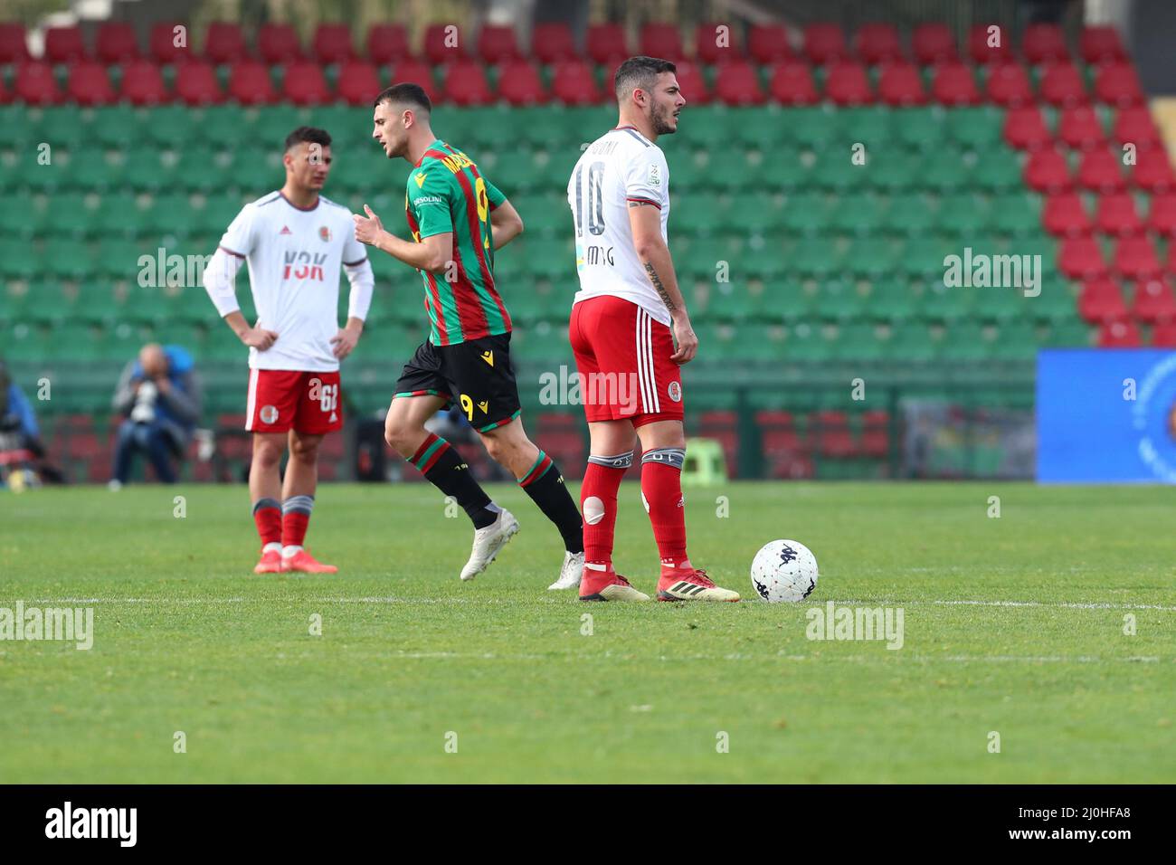 Stadio Libero Liberati, Terni, Italy, March 19, 2022, the Team of ...