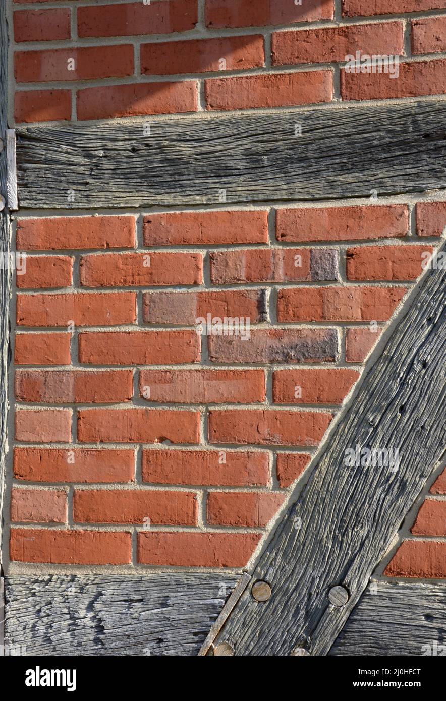 Typical Northern German Brick Wall Stock Photo - Alamy