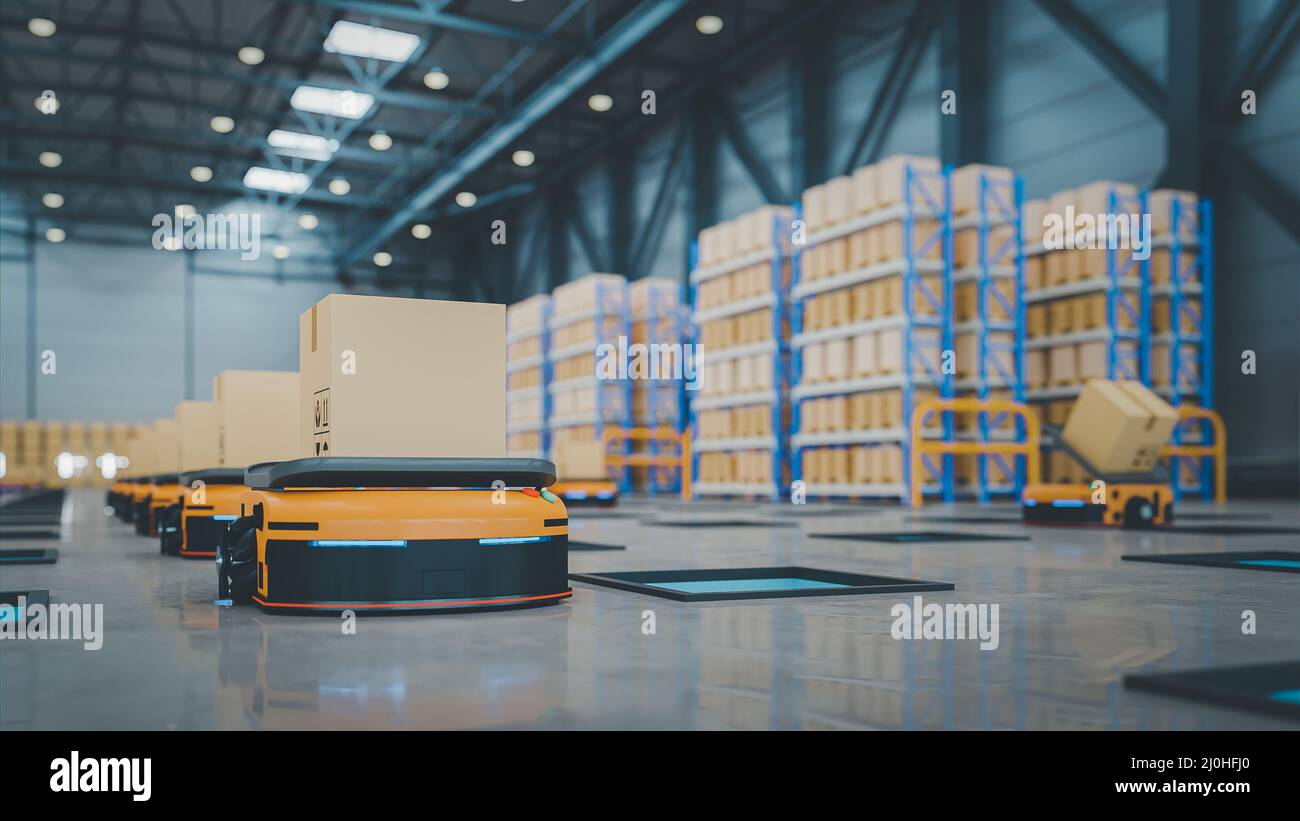 Agv robot hi-res stock photography and images - Alamy