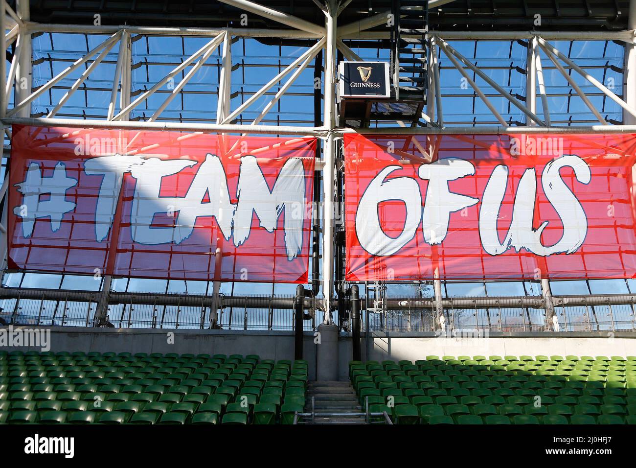 19th March 2022 ; Aviva Stadium, Dublin, Ireland; 6-Nations ...