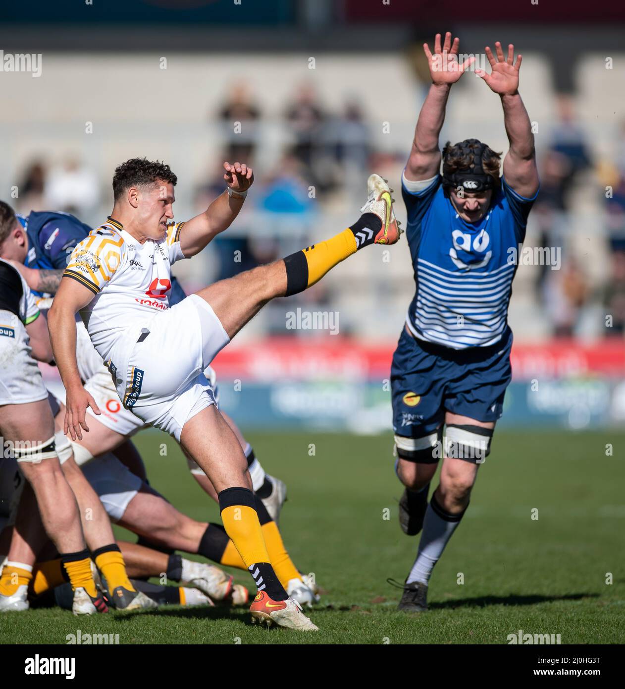 19th March 2022 ; AJ Bell Stadium, Sale, England; Gallagher Premiership ...