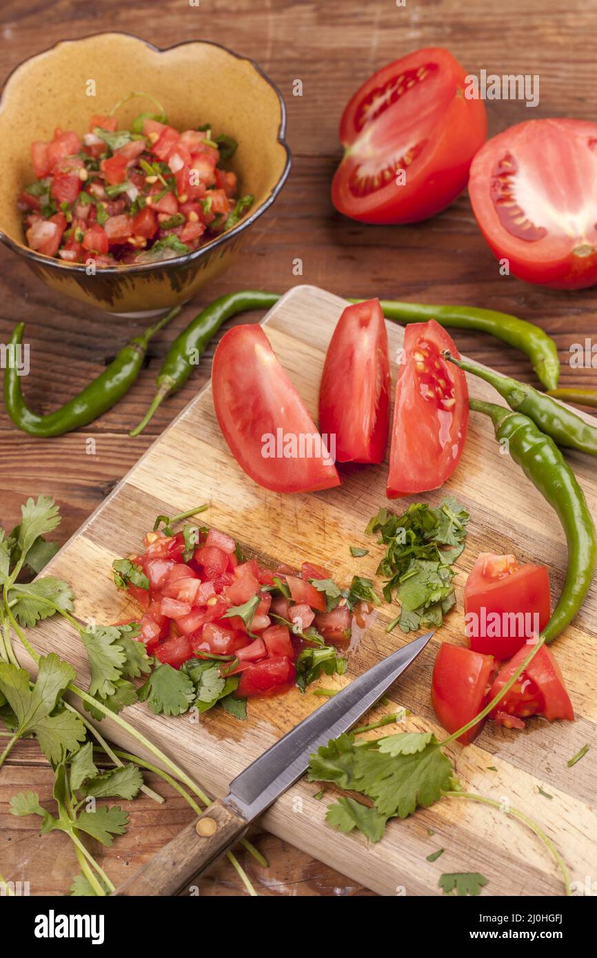 Cutting them up hi-res stock photography and images - Alamy