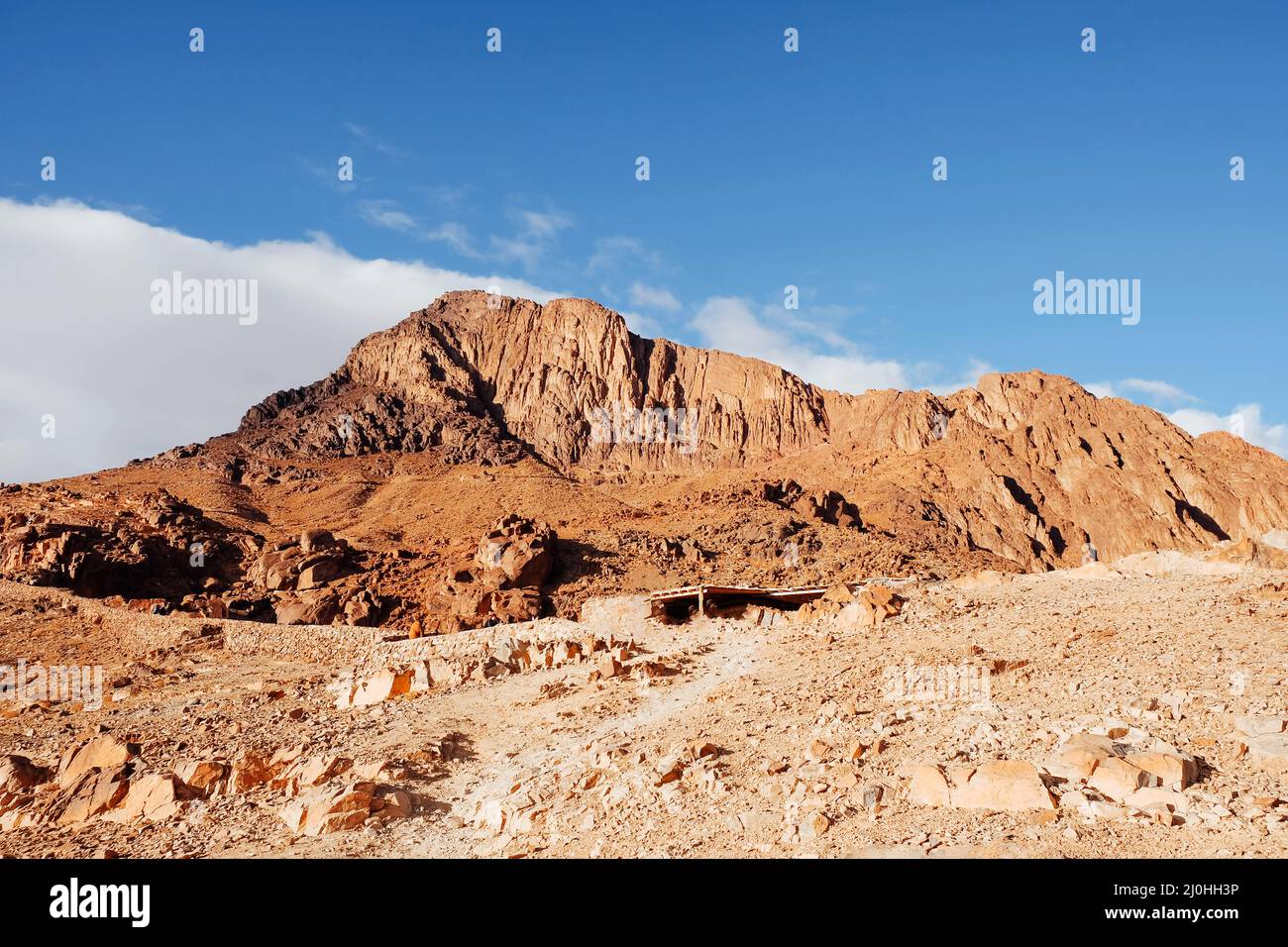 Famous mount Moses or mount Sinai in Egypt, Africa Stock Photo - Alamy