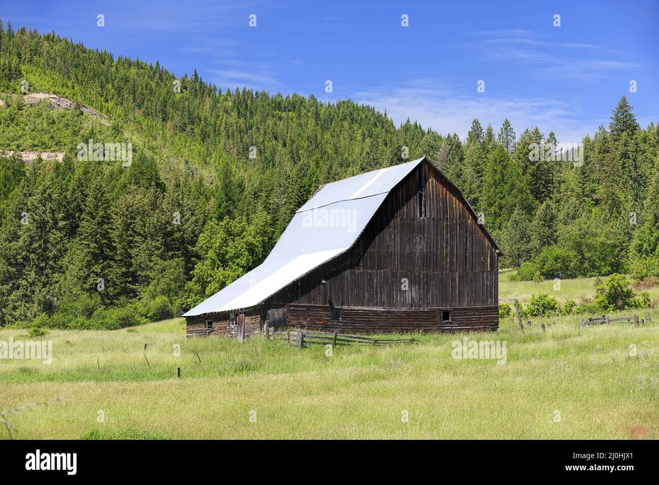 Rural sunny scene hi-res stock photography and images - Alamy