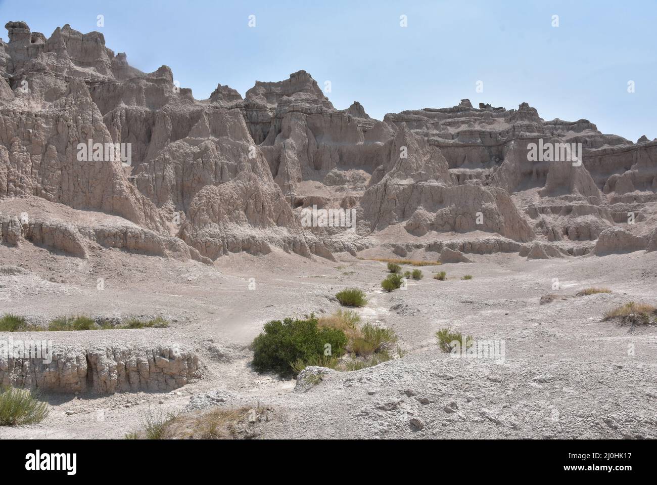 Arid dry rocks in the Badlands of South Dakota Stock Photo - Alamy