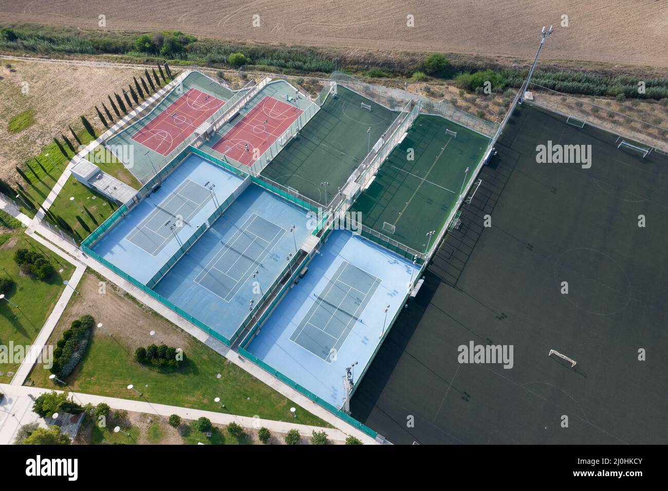 Tennis stadium empty hi-res stock photography and images - Alamy