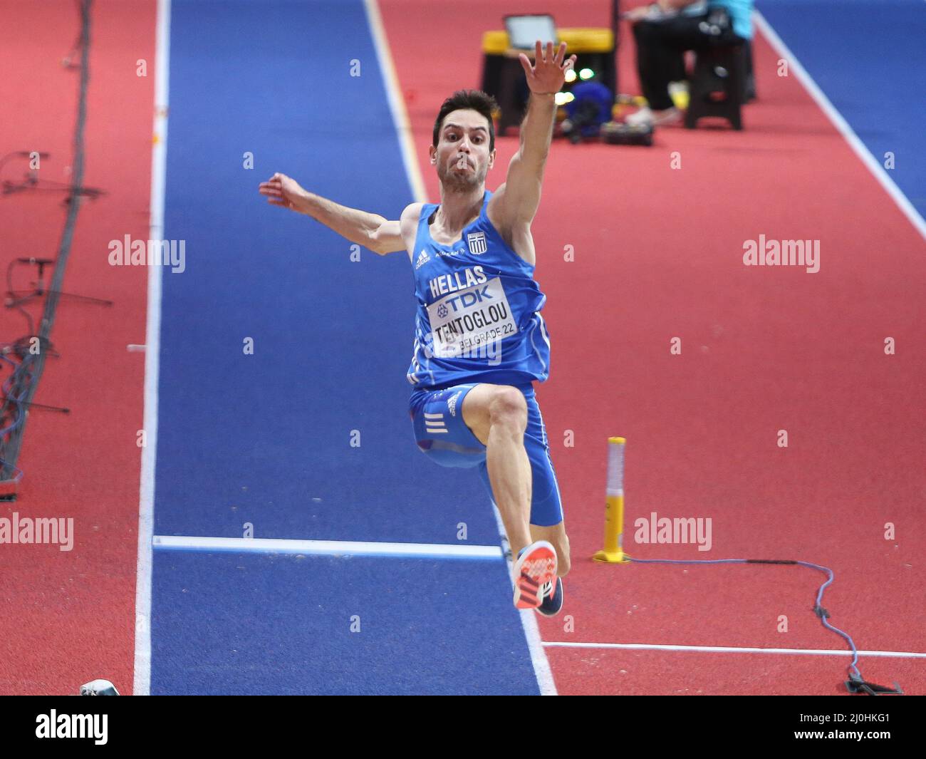 Miltiadis TENTOGLOU of Greece, Final Long Jump Men during the World ...