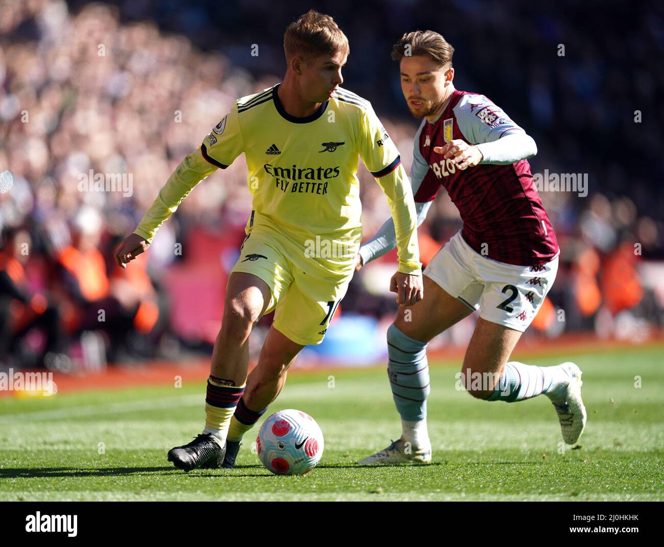 Arsenals left right emile smith rowe hi-res stock photography and ...