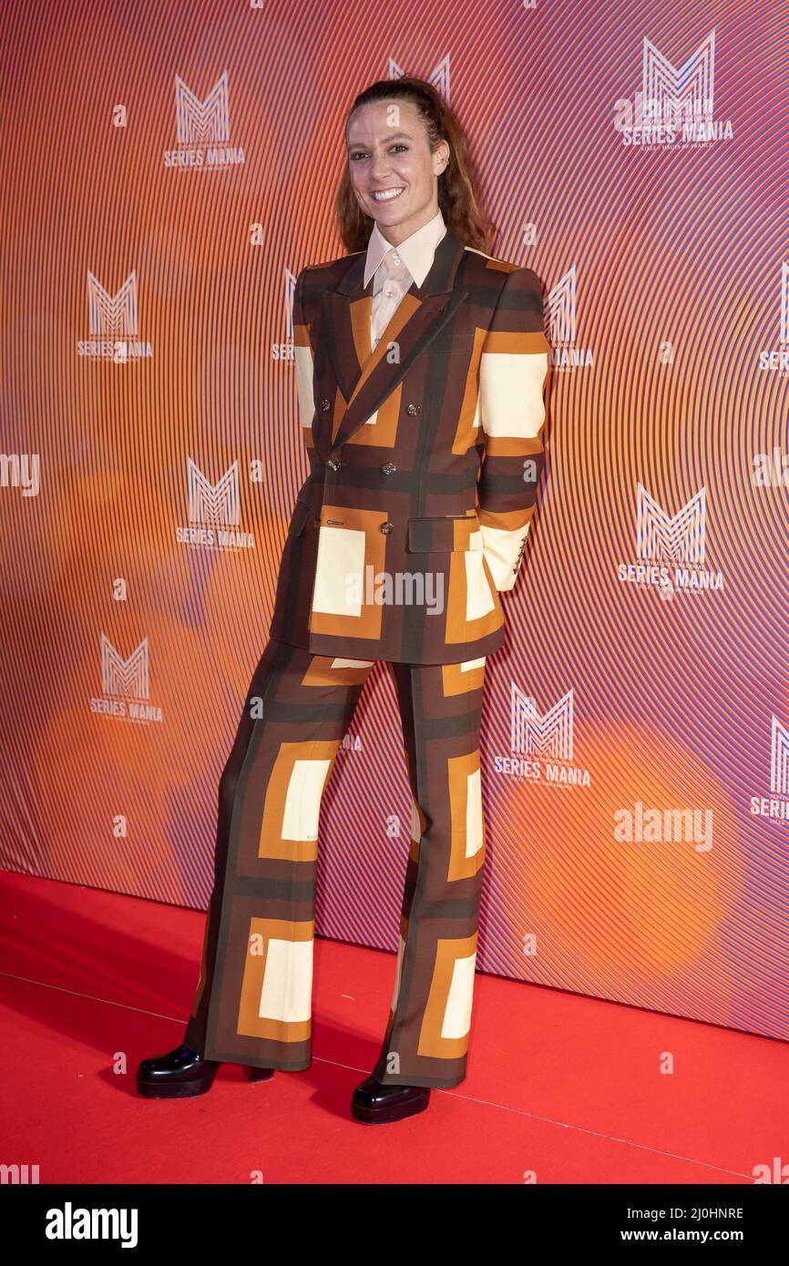 Romain Brau attends the photocall of the opening ceremony during the Series Mania Festival on ...