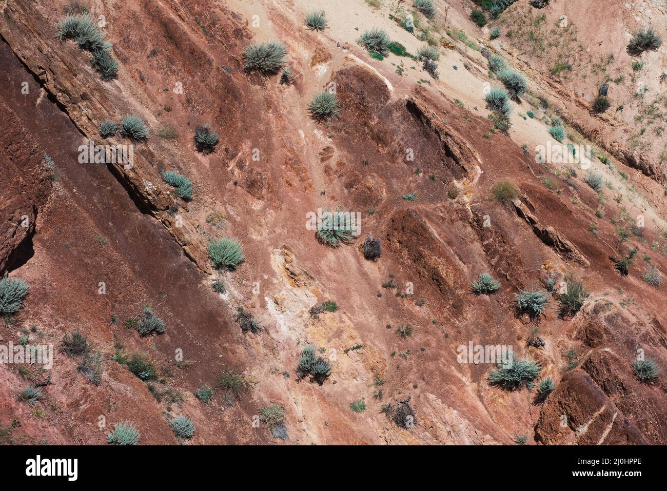 Valley of Mars landscapes Stock Photo - Alamy