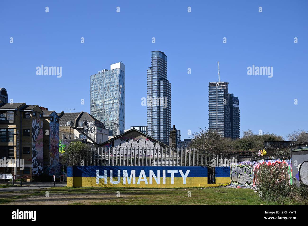 Shoreditch, London Streets Stock Photo - Alamy