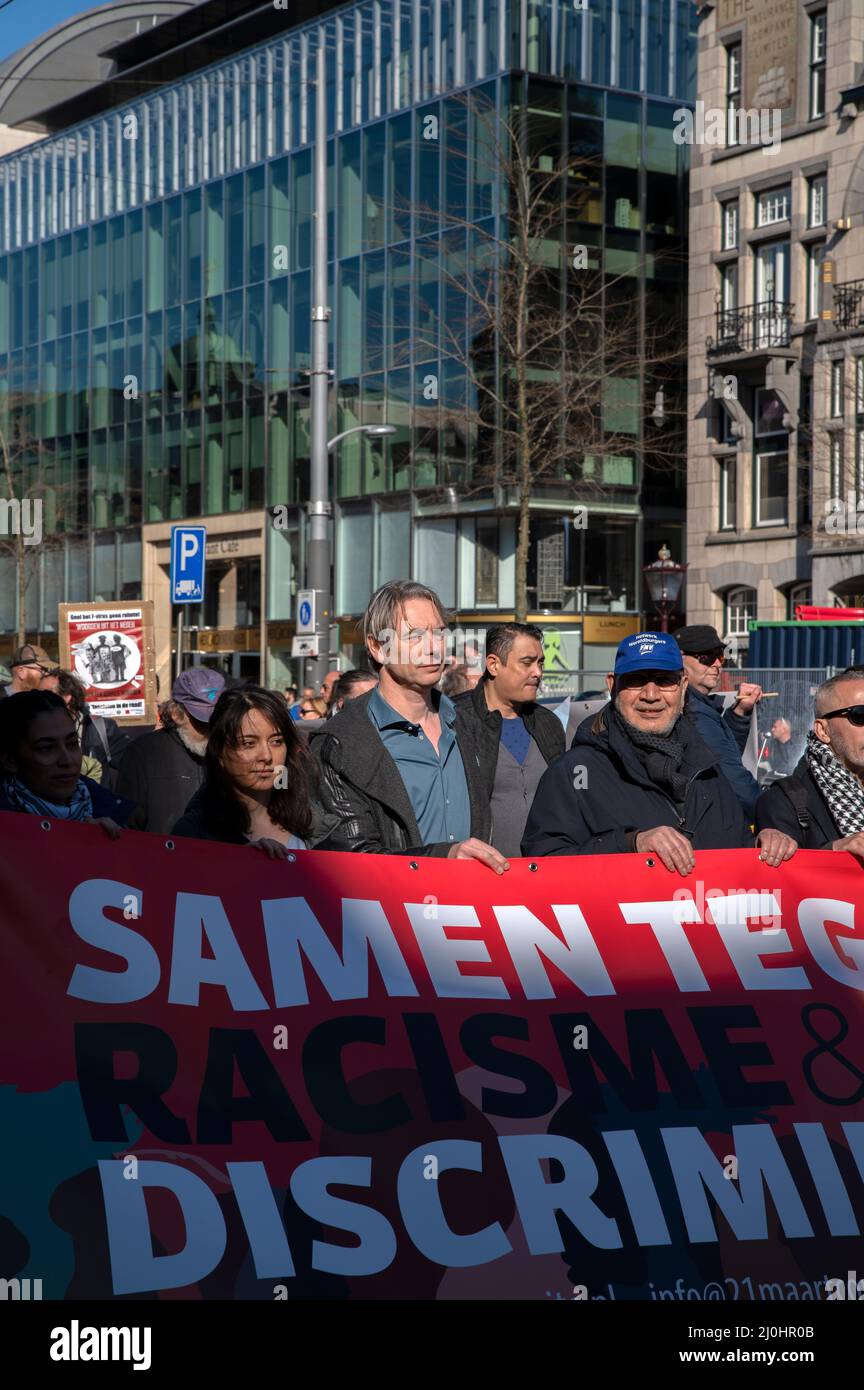 Demonstration Against Racism At Amsterdam The Netherlands 19-3-2022 ...