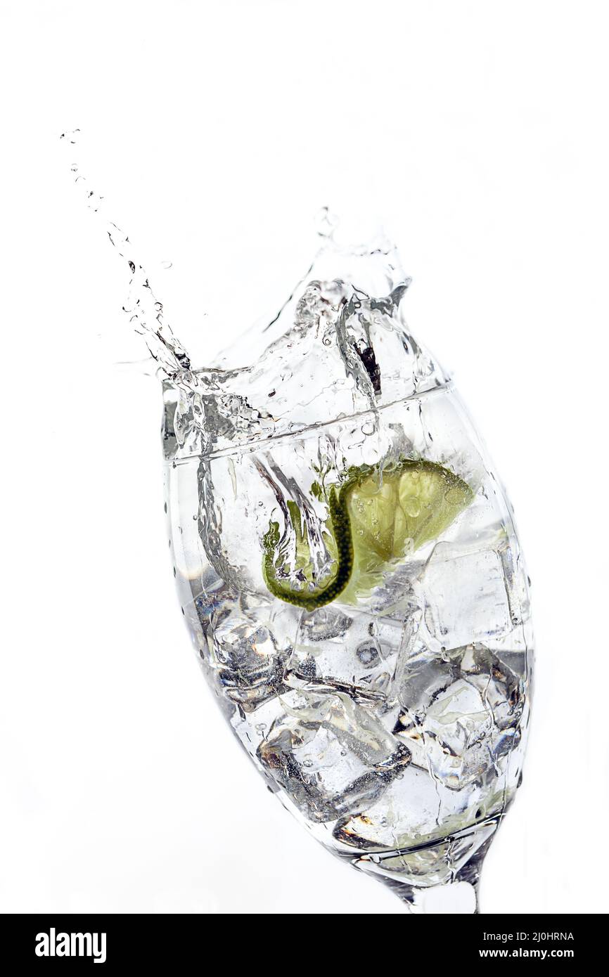 Lime sparkling water hi-res stock photography and images - Alamy