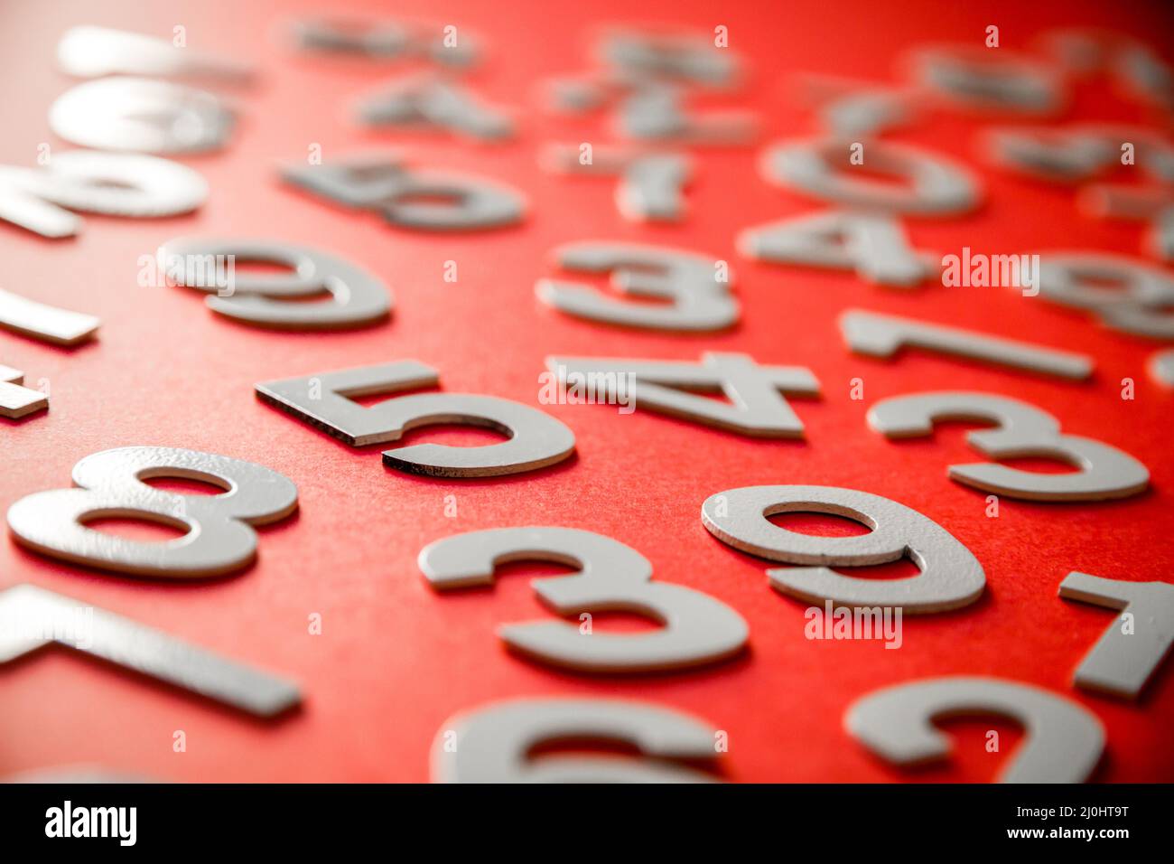 Mathematics background made with solid numbers Stock Photo - Alamy