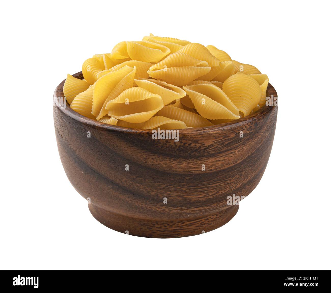 Shell pasta isolated on white background with clipping path Stock Photo ...