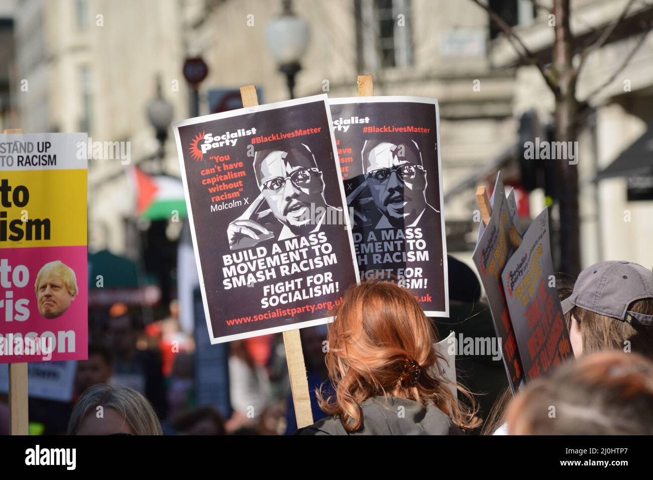 Anti Racism March Returns With A Larger Than Expected Numbers After The