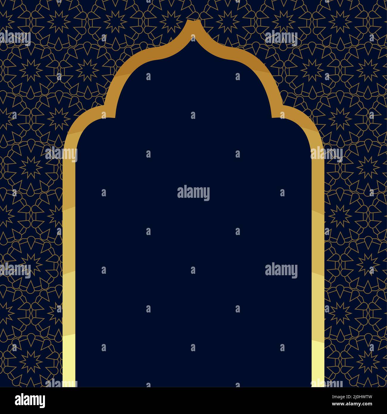 gold frame arabic style Stock Vector Image & Art - Alamy