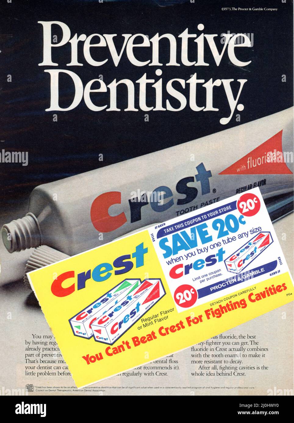 Crest Toothpaste Slogan