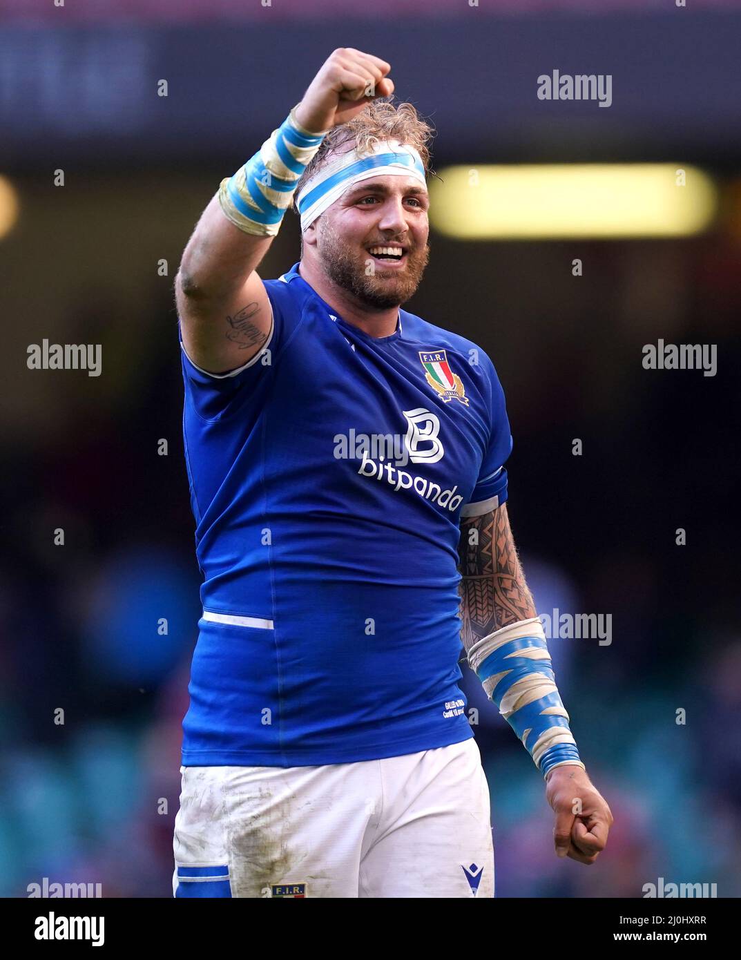 Niccolo cannone italy rugby hi-res stock photography and images - Alamy