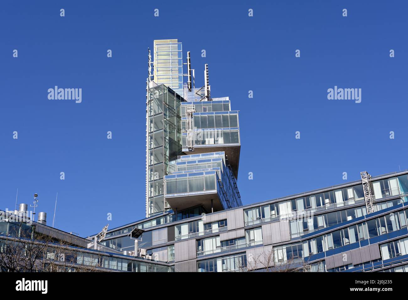 A high-rise office building in Hanover, Germany Stock Photo - Alamy