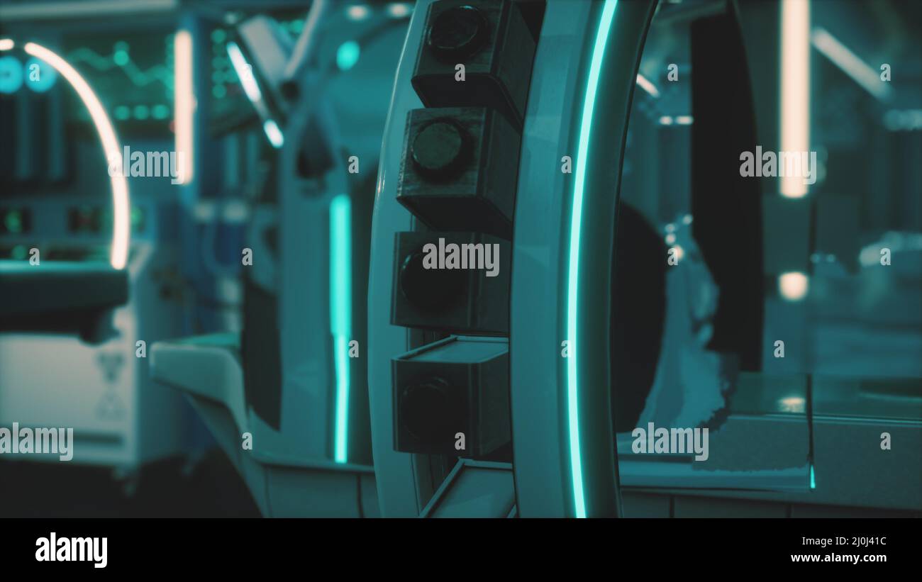 Futuristic medical treatment room hi-res stock photography and images ...