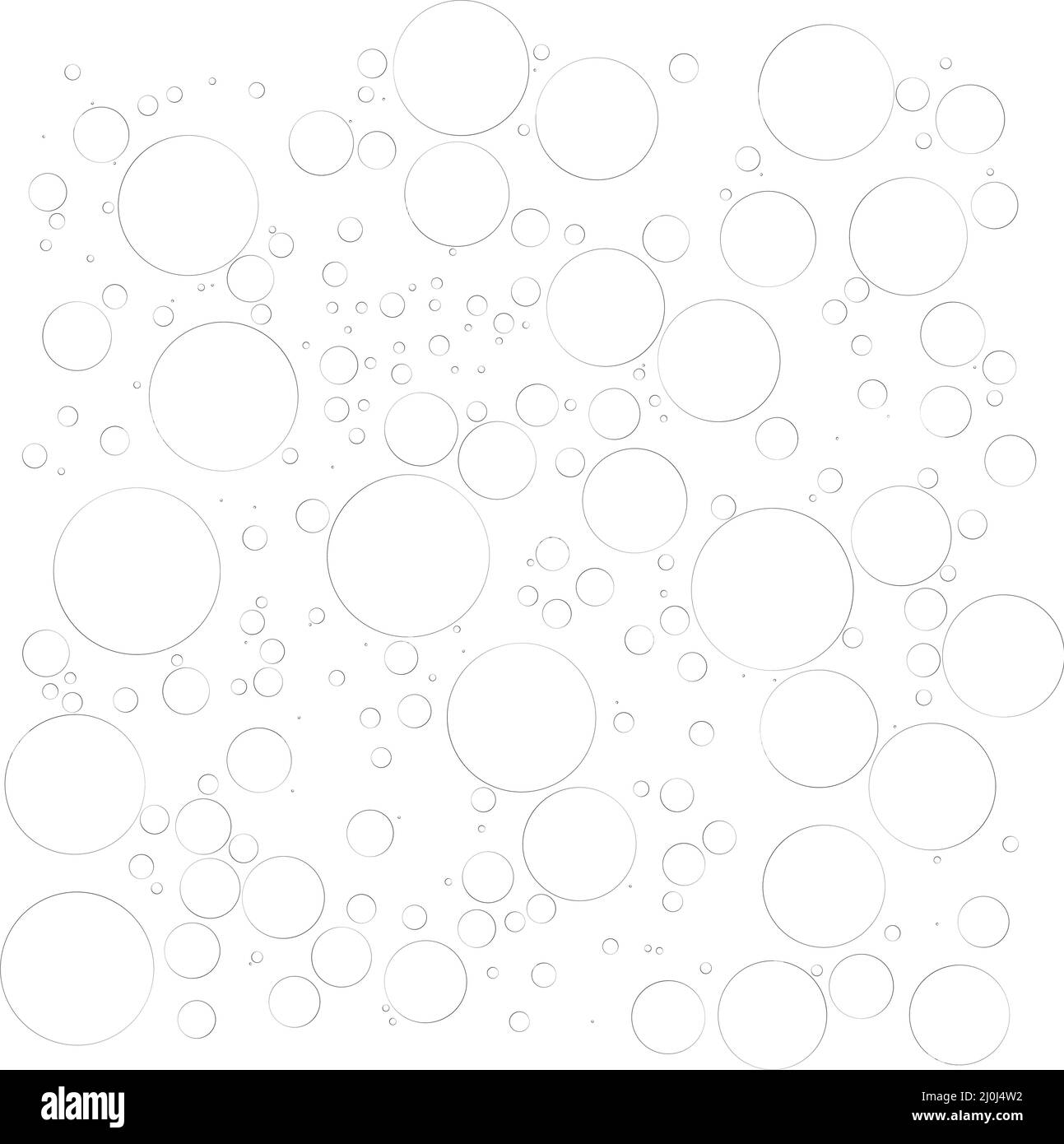 Random circles vector pattern, texture - stock vector illustration ...