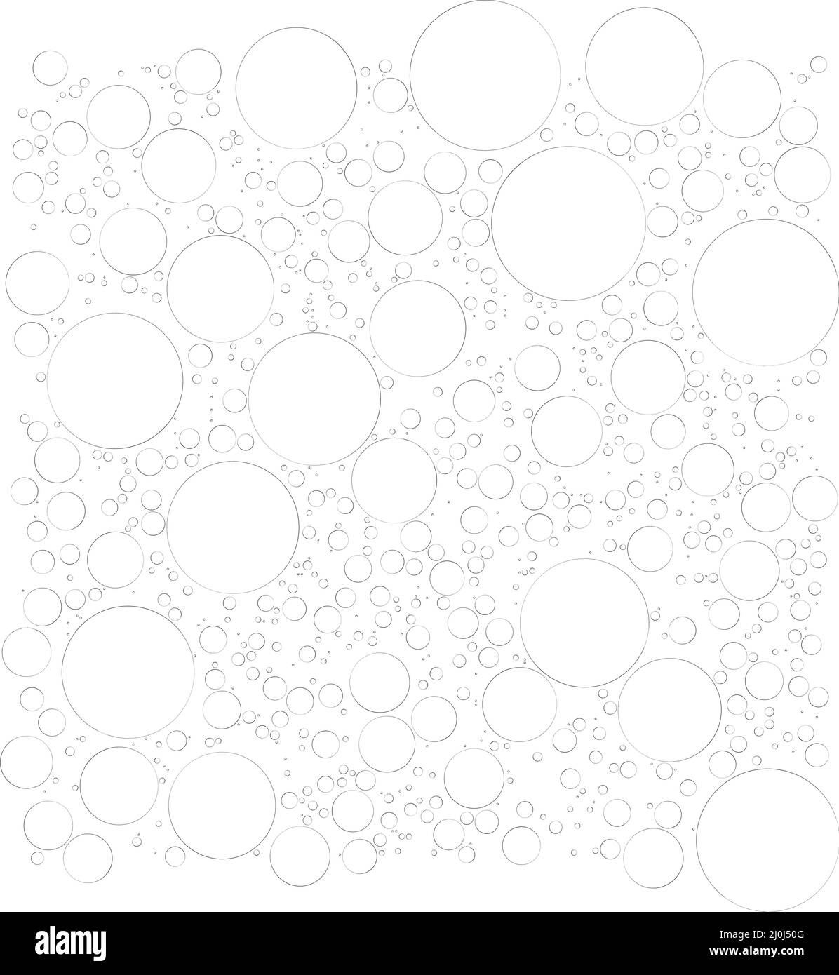 Random circles vector pattern, texture - stock vector illustration ...