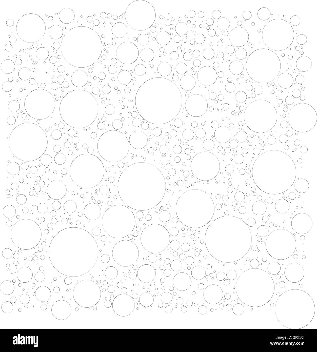 Random circles vector pattern, texture - stock vector illustration ...