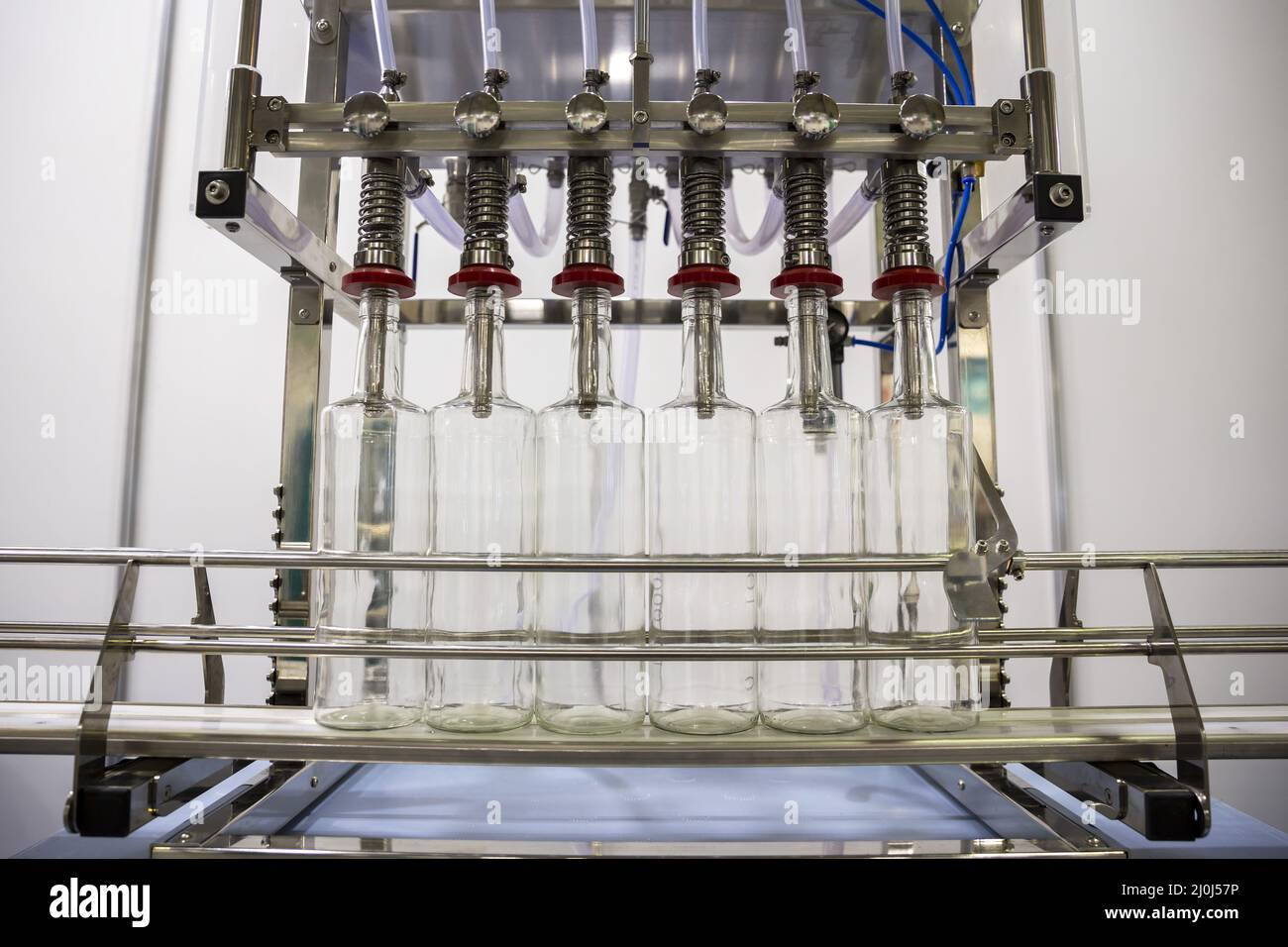 Assembly line for filling hi-res stock photography and images - Alamy